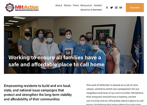 Get connected with MHAction - Rise-Home Stories Project